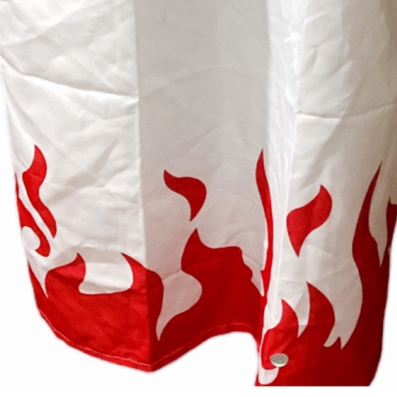Cosplay | Jackets & Coats | Naruto Adult Halloween Cosplay Flame Cloak ...